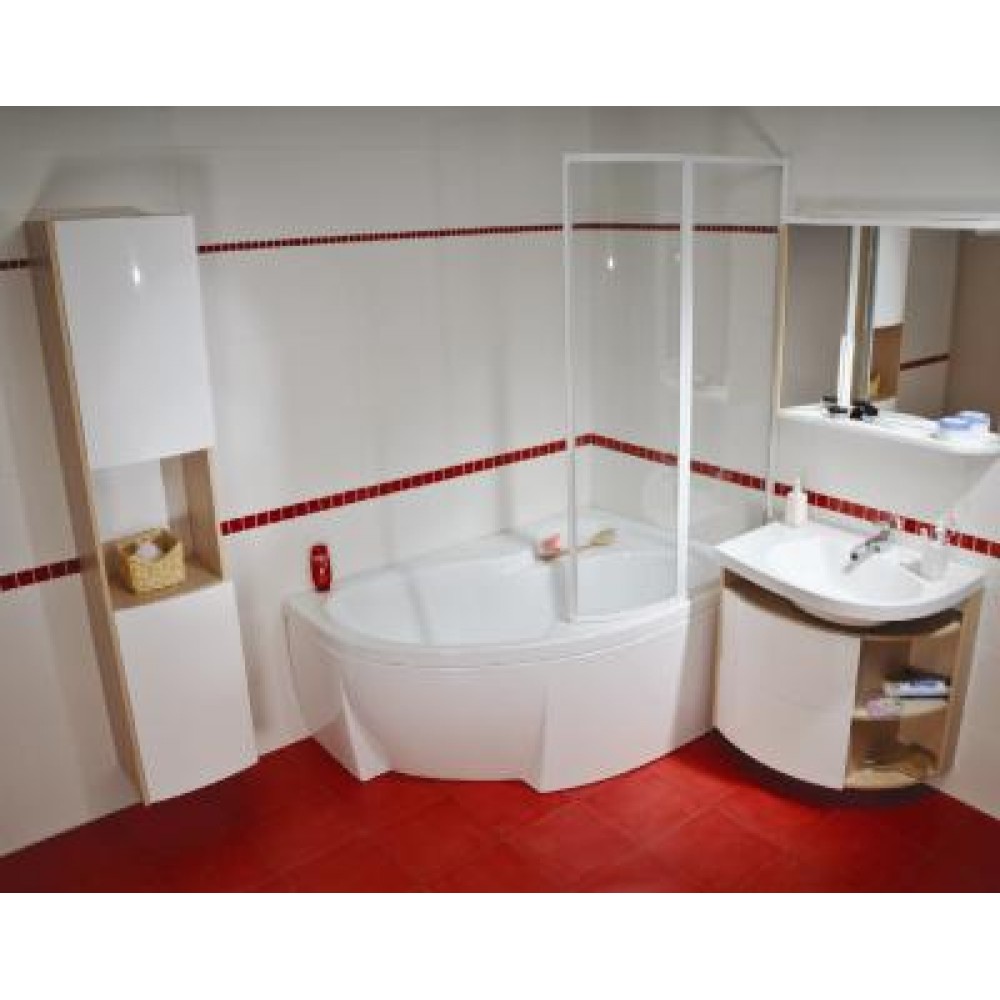 RAVAK Vana Rosa II 170 x 105 R snowwhite C421000000